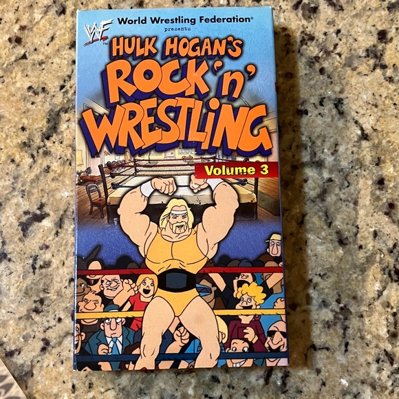 Wwf | Media | Hulk Hogans Rock N Wrestling Volume 3 Vhs 999 Rare Wwf ...